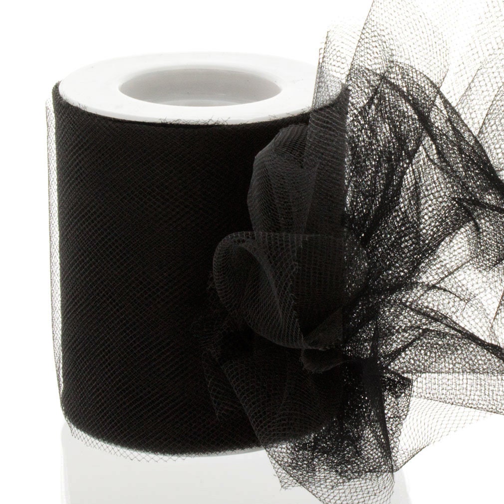 3 Inch Premium Tulle Black - Choose Length - Etsy