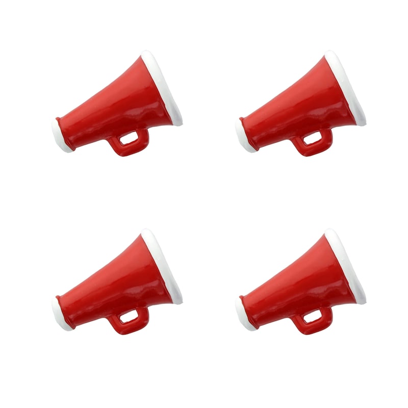 Red Megaphone - Etsy