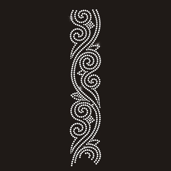 Rhinestone Transfer - Etsy