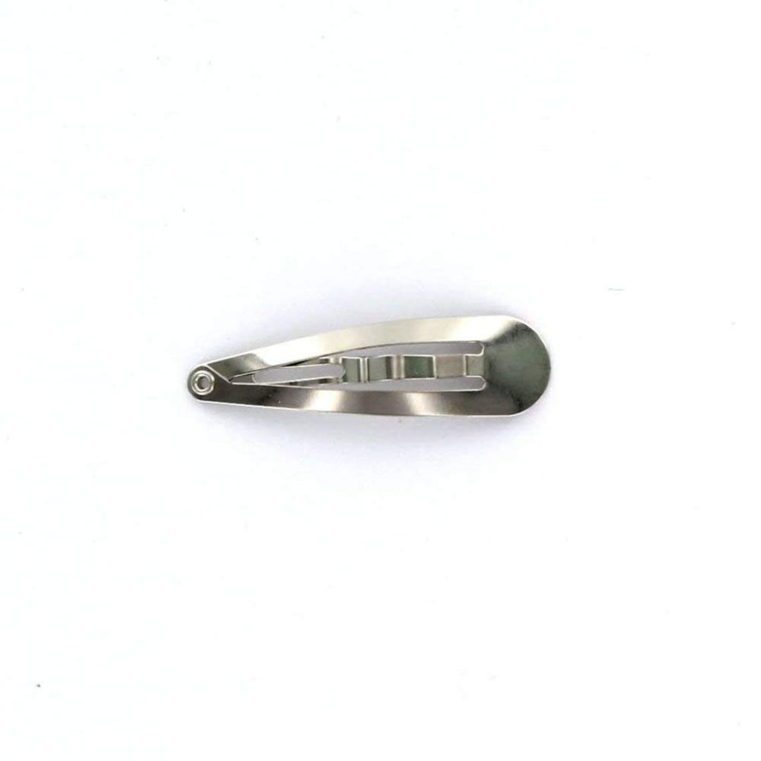 Hair Snap Clips 40mm Tear Drop (24 or 144pcs) - Etsy