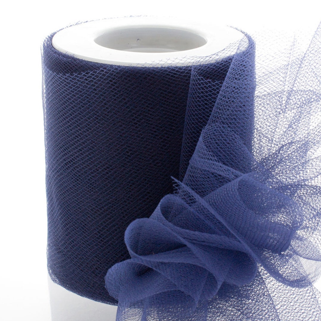 3" Premium Tulle Navy Blue - Choose Length - Etsy