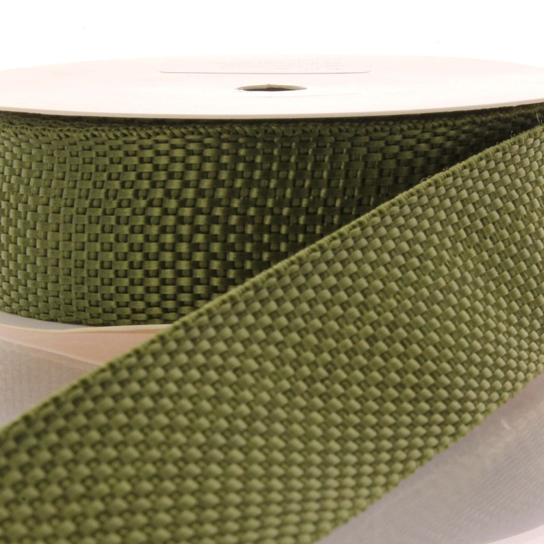 Olive Green Key Fob PP Webbing Choose Length - Etsy