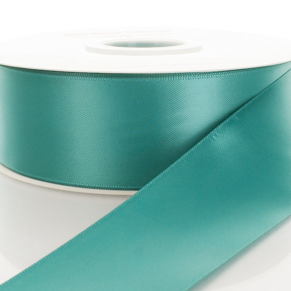 Jade Double Face Satin Ribbon Choose Width / Length | Etsy