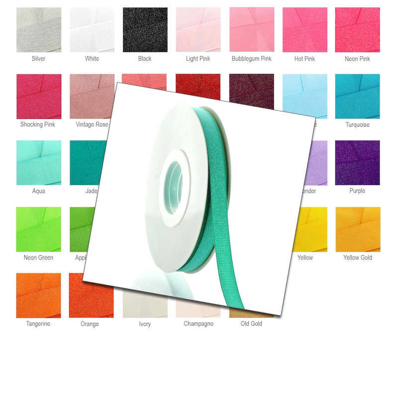 3/8 Sparkly Ribbon - Etsy