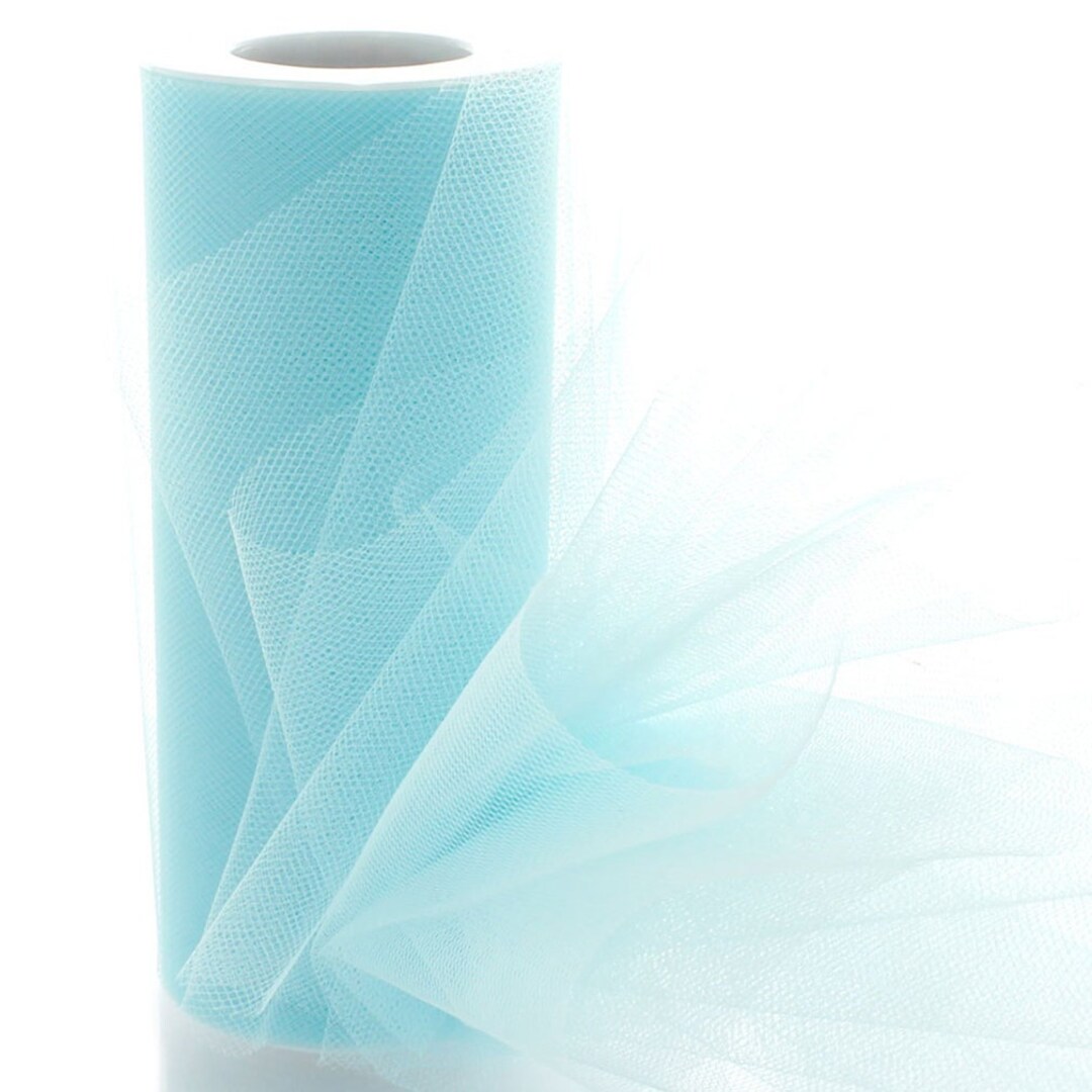 6" Premium Tulle Light Blue - Choose Length - Etsy