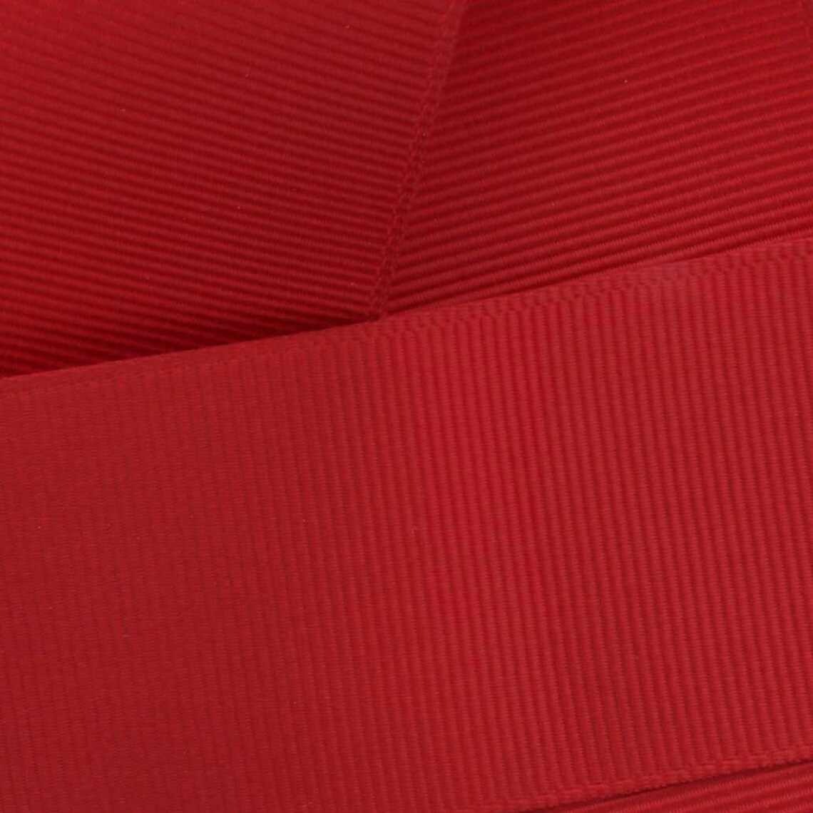 Red Grosgrain Ribbon Solid Choose Width and Length - Etsy