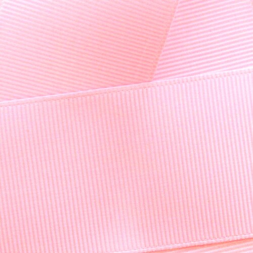 Light Pink Grosgrain Ribbon Solid Choose Width / Length - Etsy
