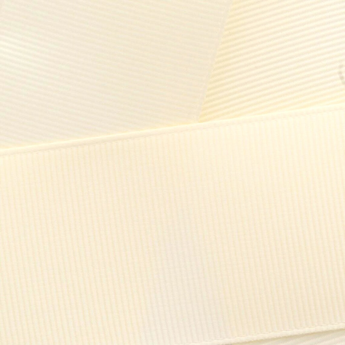 Cream Grosgrain Ribbon Solid Choose Width / Length - Etsy