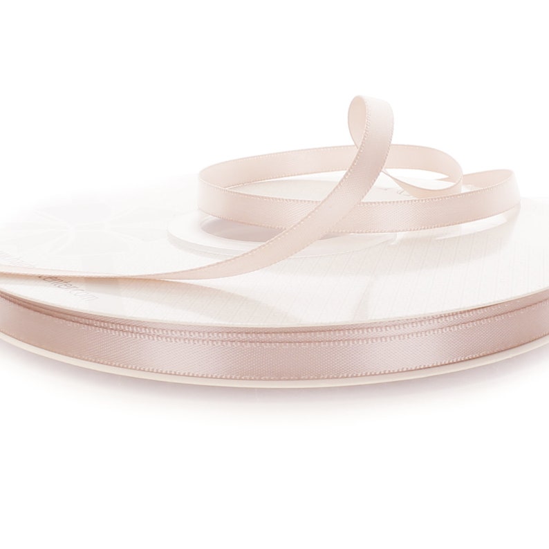 Champagne Double Face Satin Ribbon - Choose Width / Length - Etsy