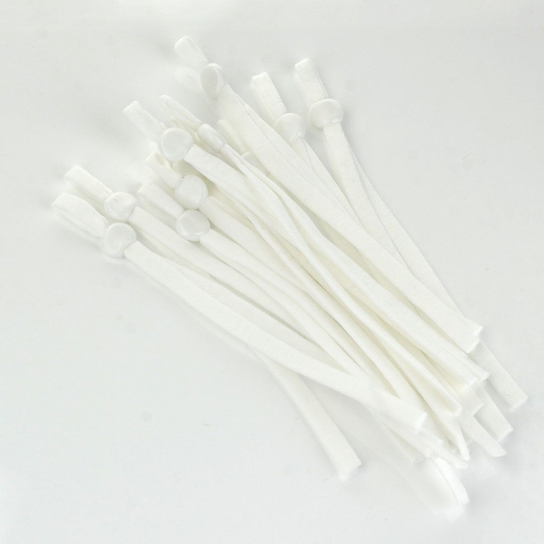 Face Mask Adjustable Ear Loops 12pcs Choose Color - Etsy