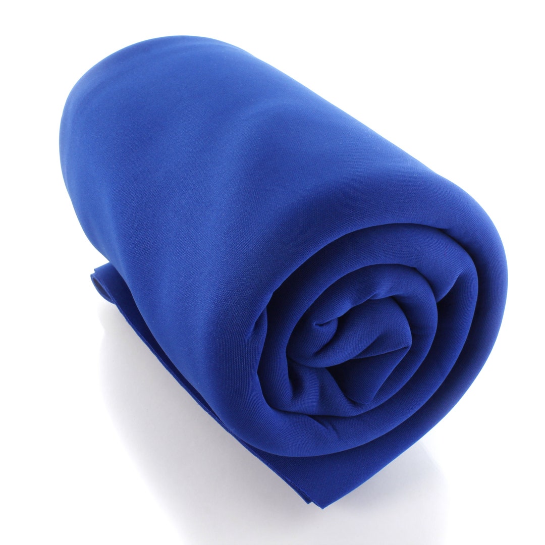 Royal Blue Solid Scuba Fabric by the Yard or 6" Strips - Etsy