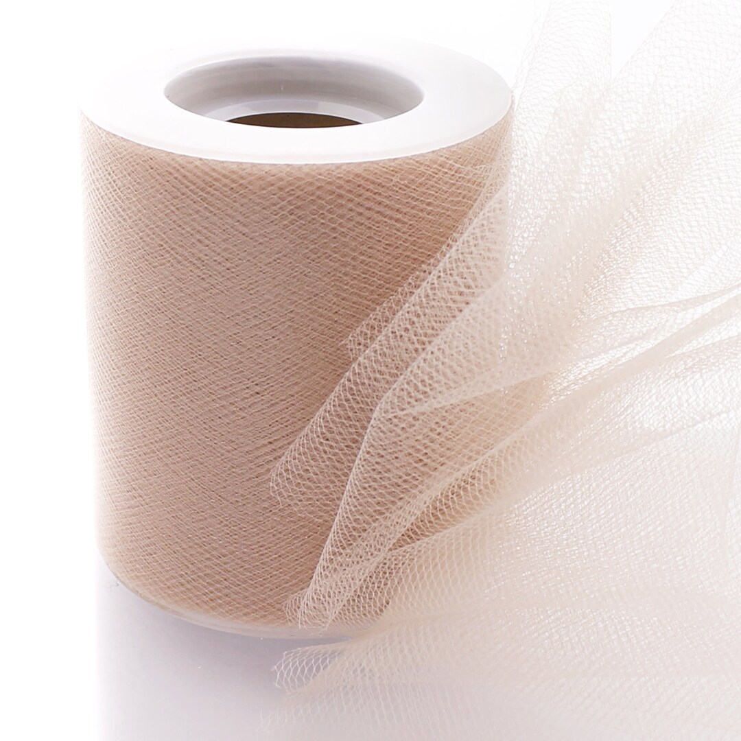 3" Premium Tulle Taupe - Choose Length - Etsy