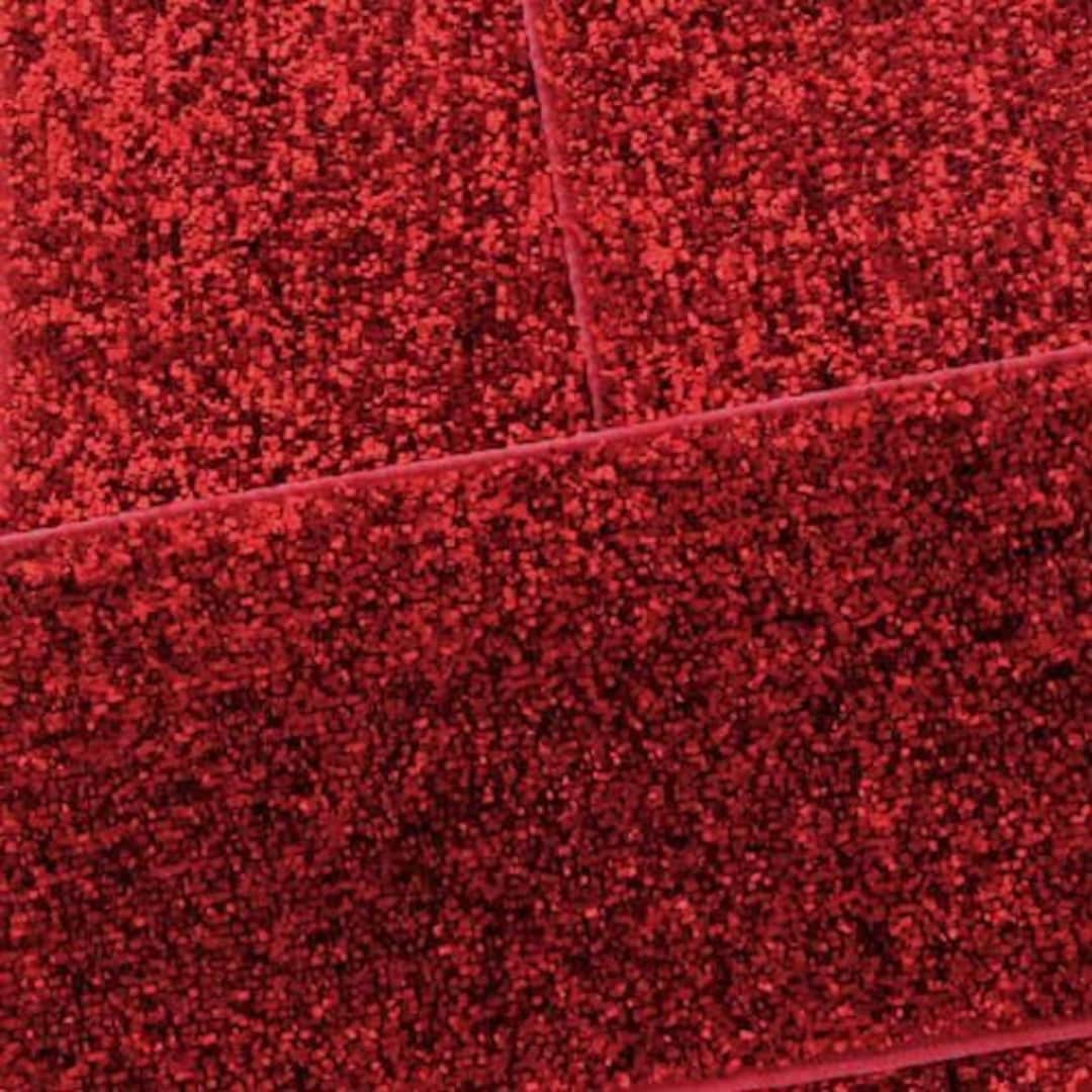 Red Glitter Shimmer Ribbon Choose Width and Length - Etsy