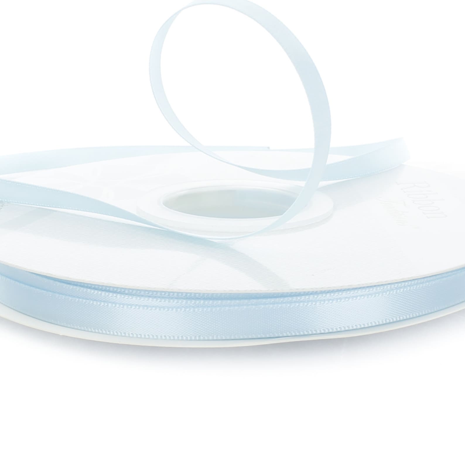 Light Blue Double Face Satin Ribbon Choose Width / Length - Etsy