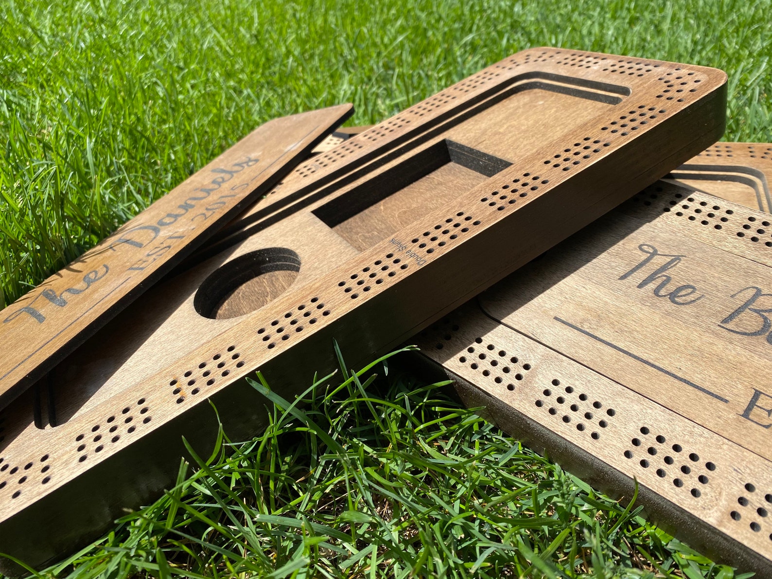 Cribbage Board With Storage/cribbage/custom Cribbage - Etsy