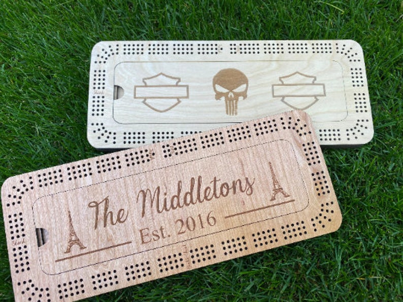 Replacement Lid for Custom Cribbage Board - Etsy