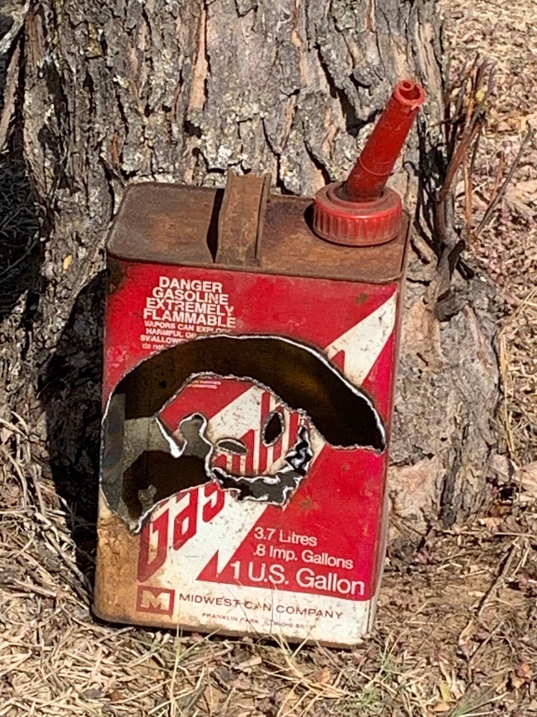 Vintage Gas Can Jack-o-lantern, Gas Can Light - Etsy
