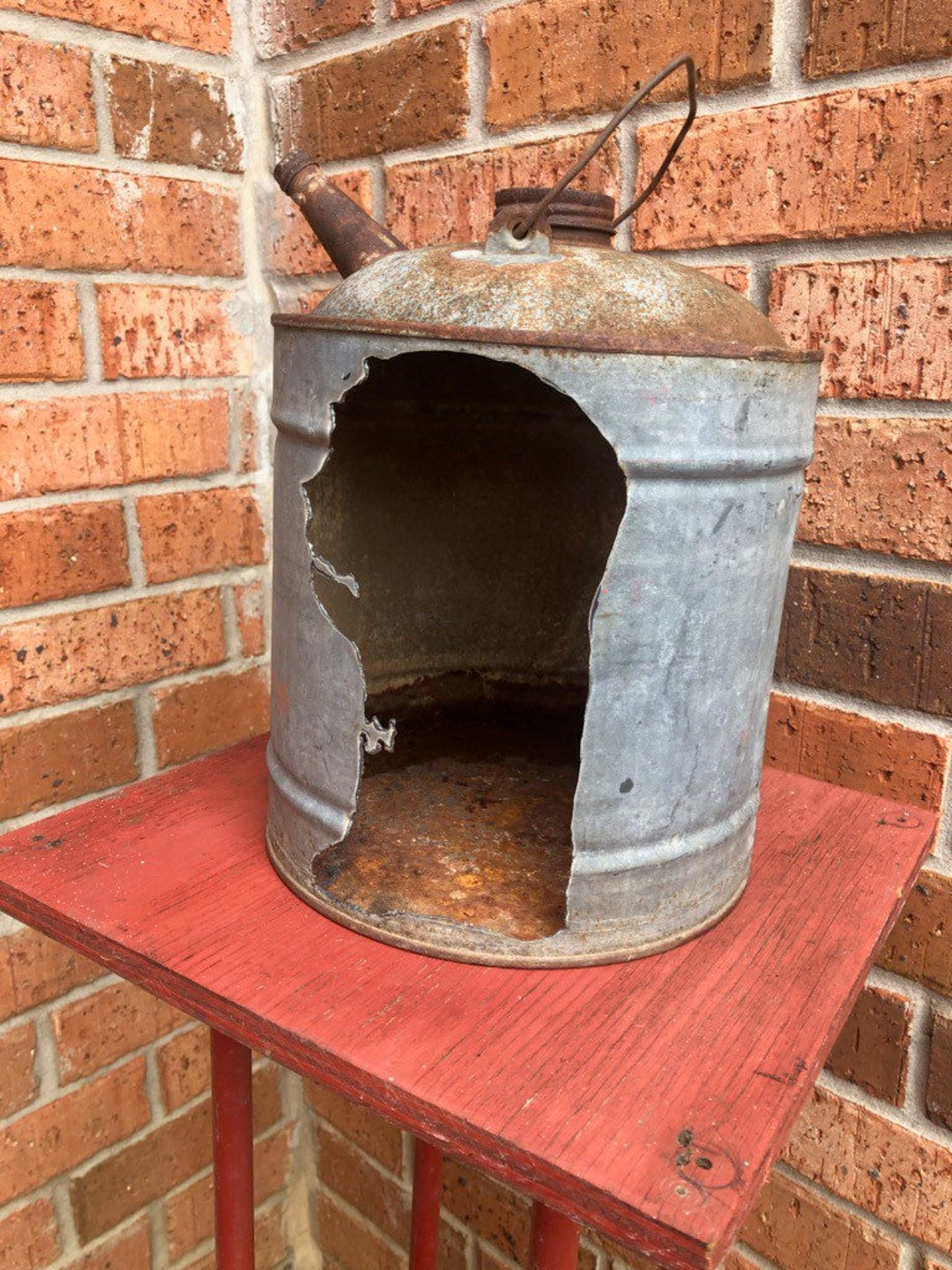 Vintage Gas Can Jack-o-lantern, Gas Can Light - Etsy