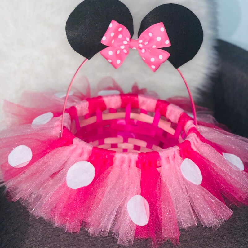 Mickey Mouse Basket - Etsy