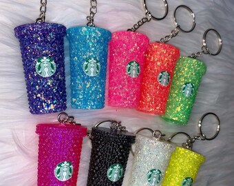 Starbucks Mini Cup Keychain | Etsy