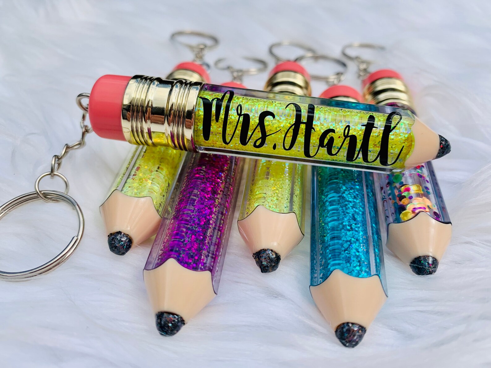 Pencil Keychain/teacher Appreciation Gift - Etsy