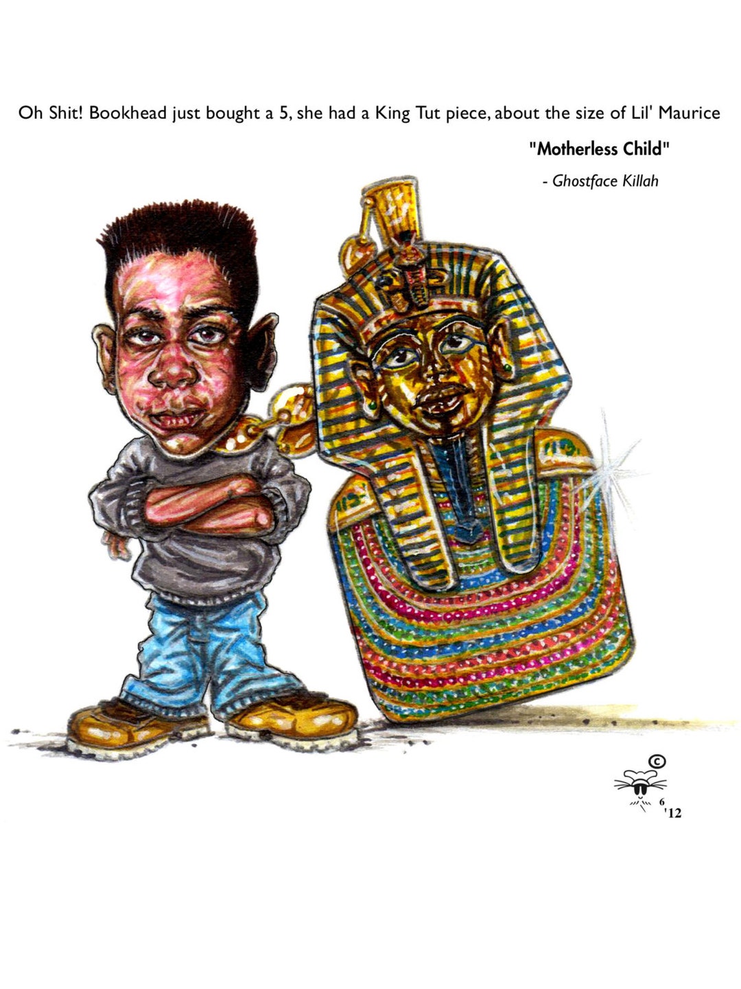 Bringing the Lyrics to Life Prints: Lil' Maurice... Hip Hop Art, Urban ...