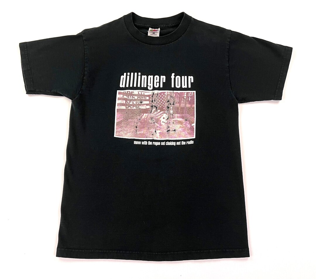Vintage 90s DILLINGER FOUR Midwestern Songs of the Americas 1998 Tour ...