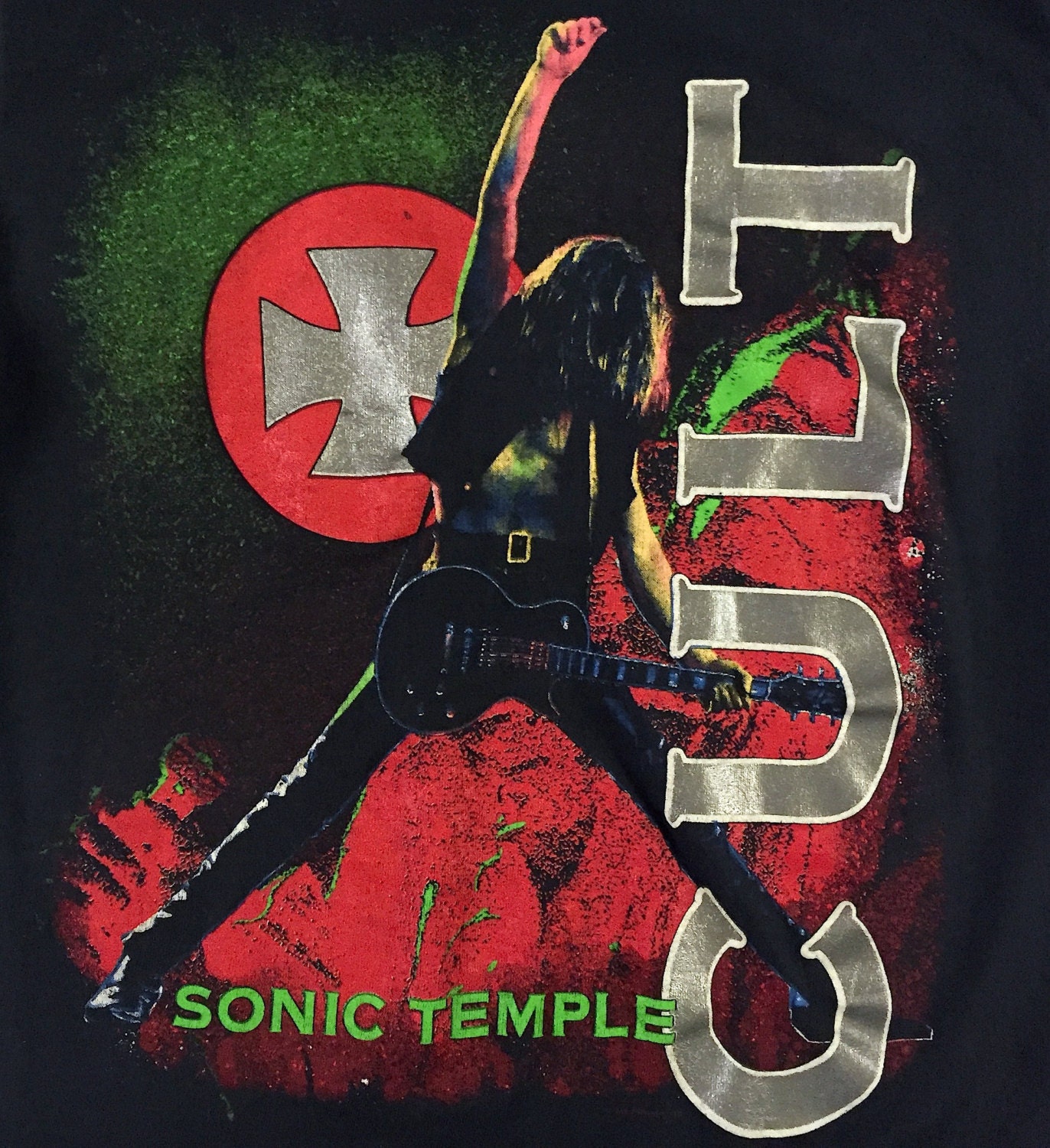 Vintage 80s THE CULT Sonic Temple 1989 Tour Concert Jersey Shirt - Etsy