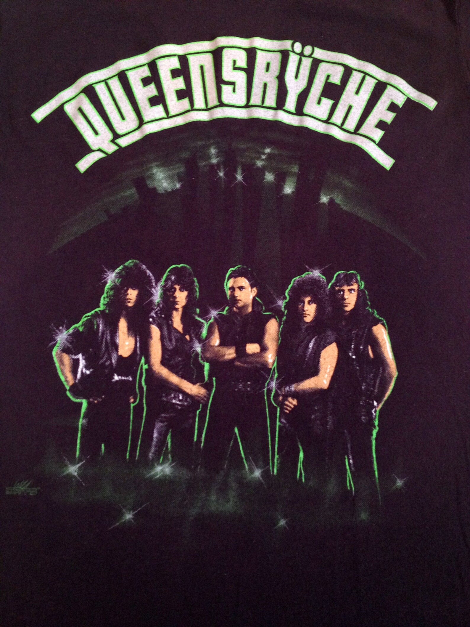 Vintage 80s QUEENSRYCHE Warning Concert 1985 Tour T Shirt - Etsy