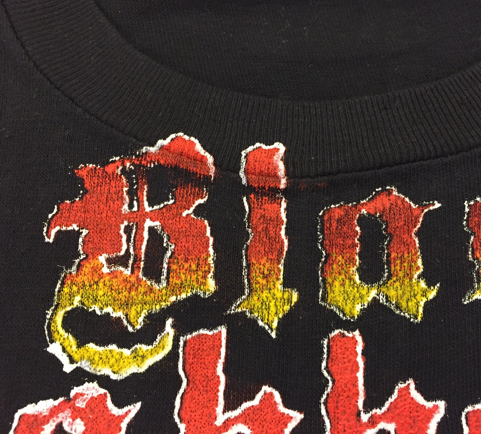 Vintage 80s BLACK SABBATH Born Again 1984 Tour Concert T Shirt - Etsy