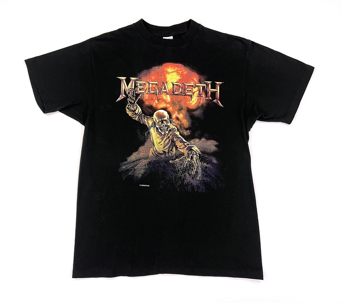 Vintage 80s MEGADETH Peace Sells ... but Who's Buying 1987 Tour Concert ...