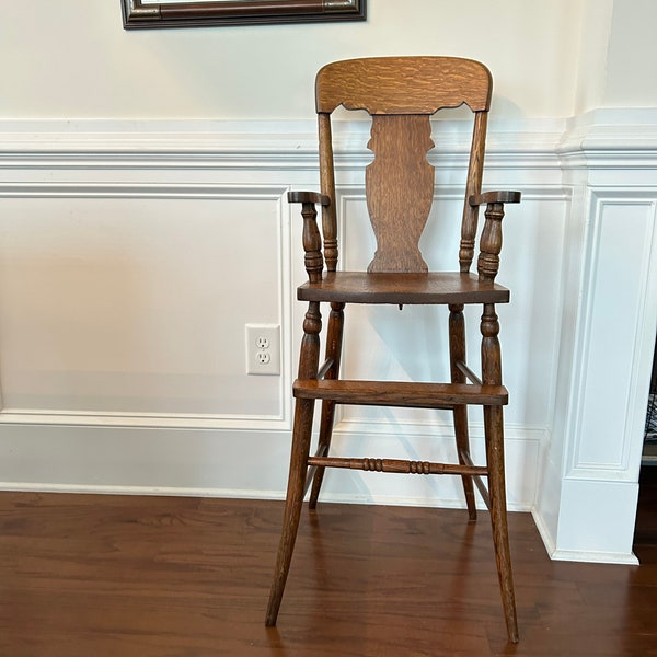 Wooden High Chair - Shop Online - Etsy