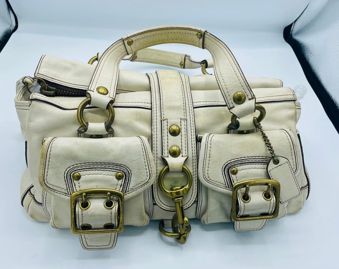 Coach - Vintage - Lilly Legacy Brown Leather Turn Lock Closure Shoulder ...