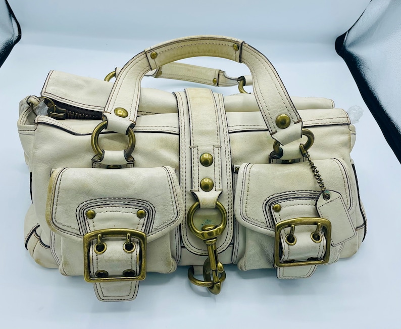 Beautiful Legacy Limited Coach Large Leather Bag SALE - Etsy
