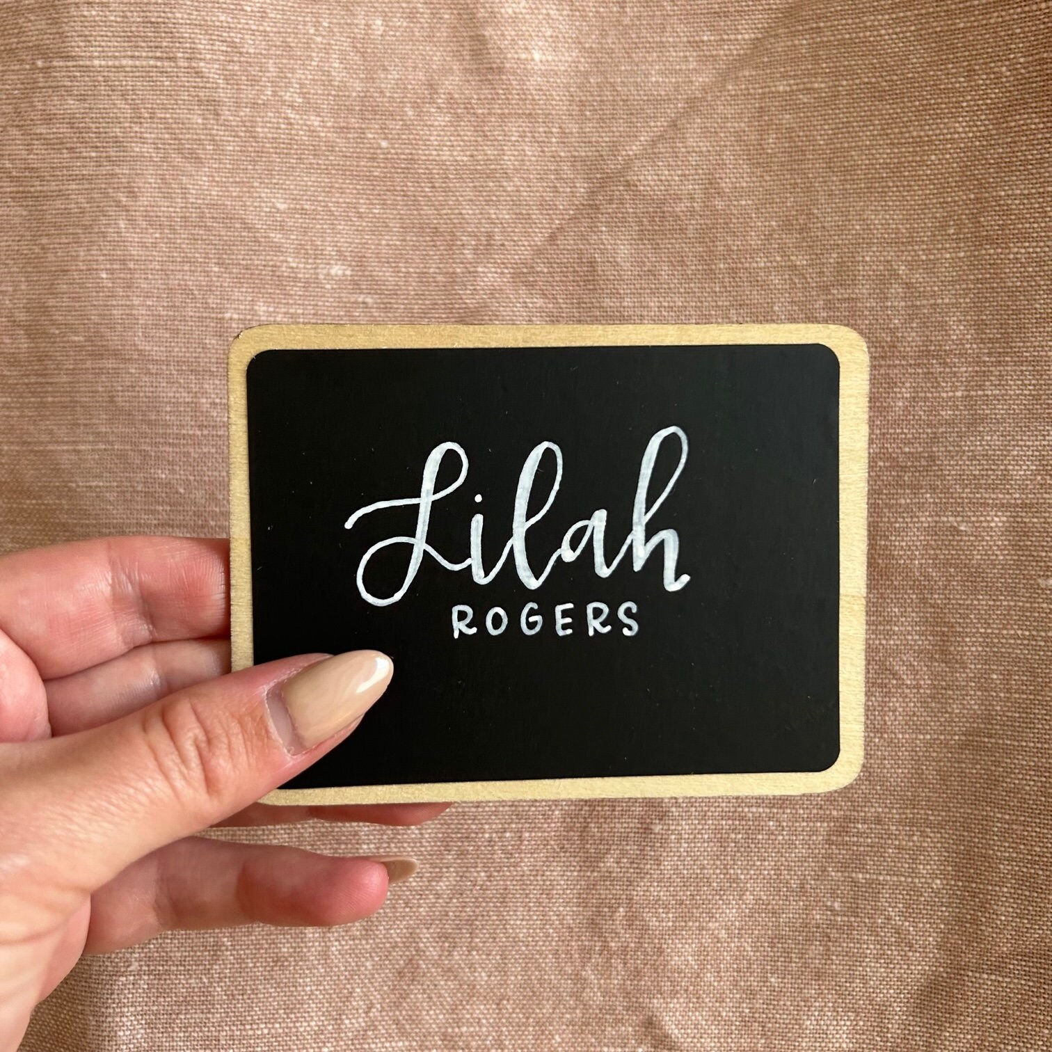 Chalkboard Place Cards | Mini-chalkboard Signs | Custom Name Plates - Etsy