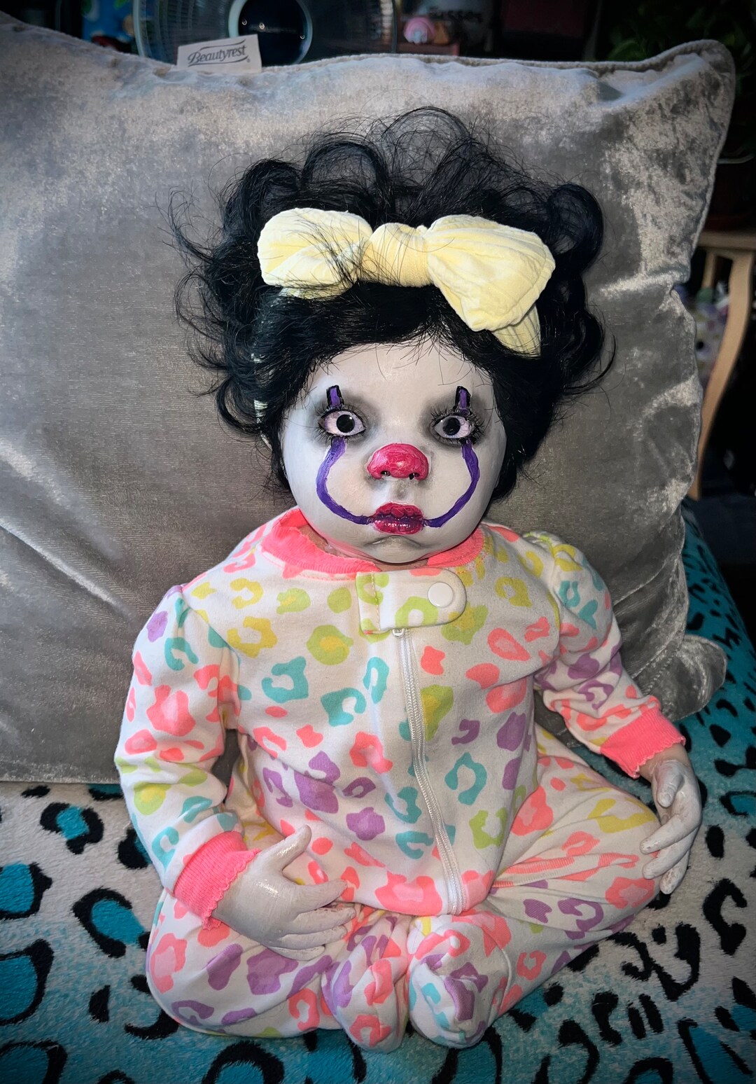 SALE 17 Inch Reborn Creepy Clown Girl - Etsy