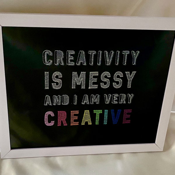 Creativity is Messy - Etsy
