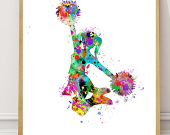 Cheer Wall Art | Etsy