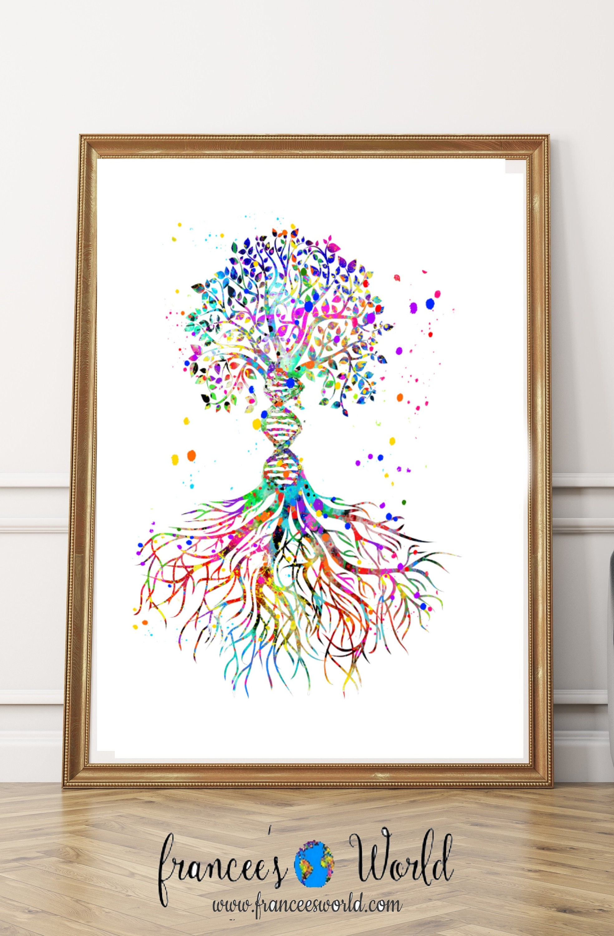 Dna Tree Art