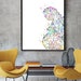 Pregnant Print Pregnancy Print Printable Pregnant Art - Etsy