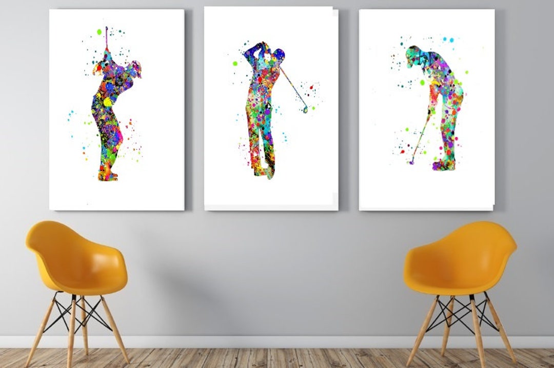 Golf Print, Golf Gift, Golf Printable, Golf Gift, Golf Art,dorm Art ...