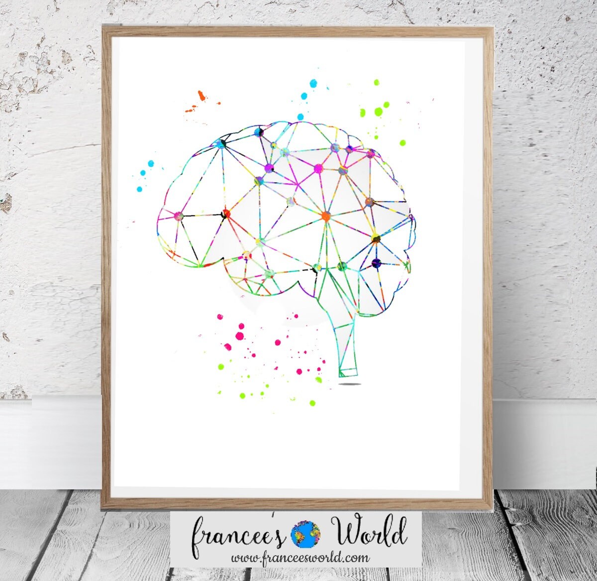 Brain Anatomy Human Brain Printable Minimalist Art Print | Etsy