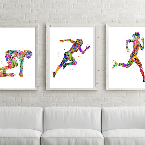 Running Art - Etsy