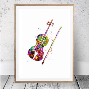 Musical Room Instruments Print, Set of 10, Musical Decor, Saxophone ...