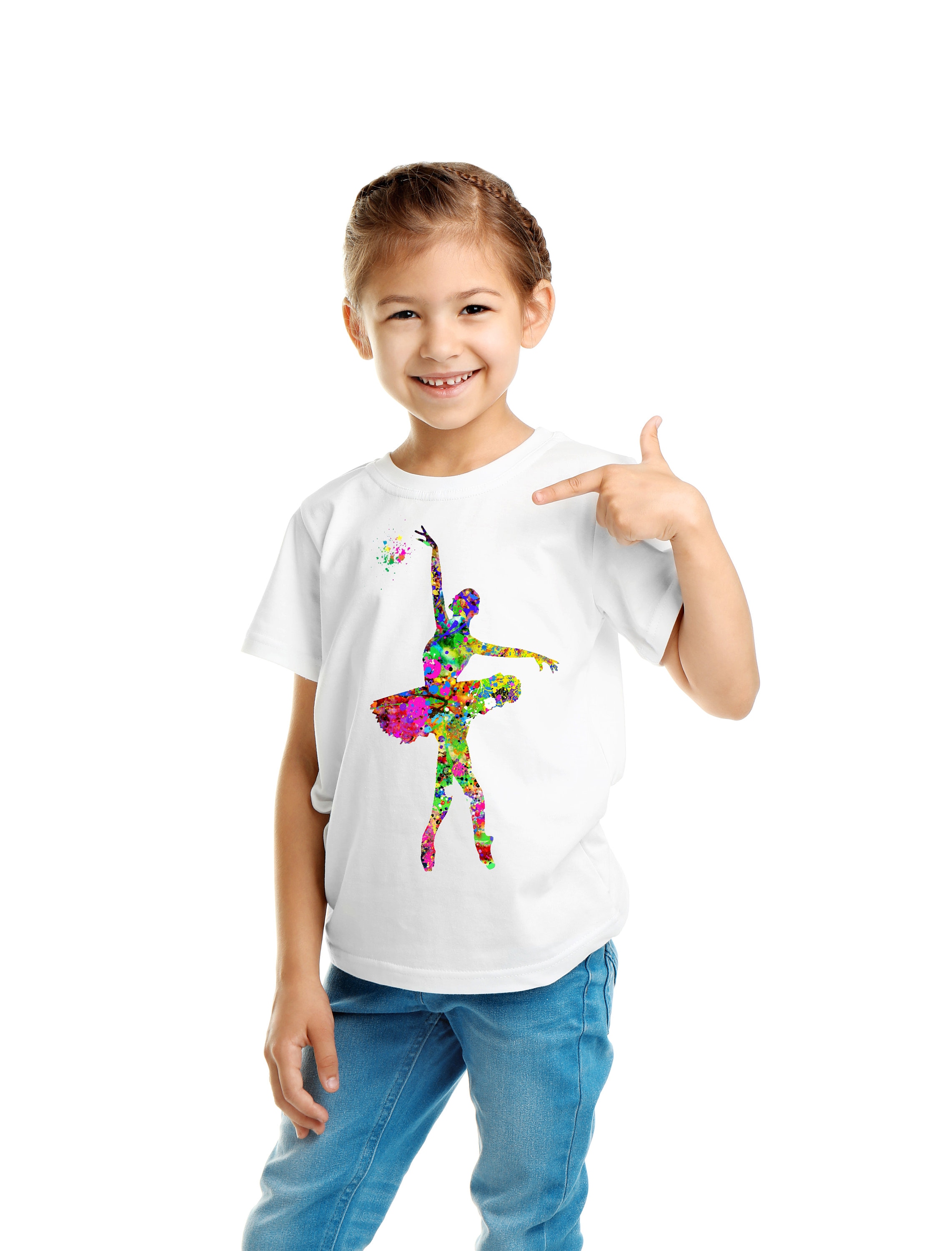 Colorful Ballet Dancer PNG, Sublimation Design (digital Download) - Etsy
