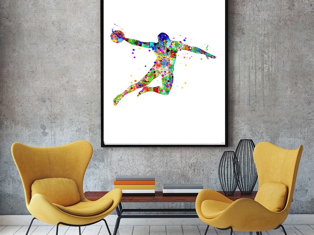 Water polo print Waterpolo art Printable Set of 3 | Etsy