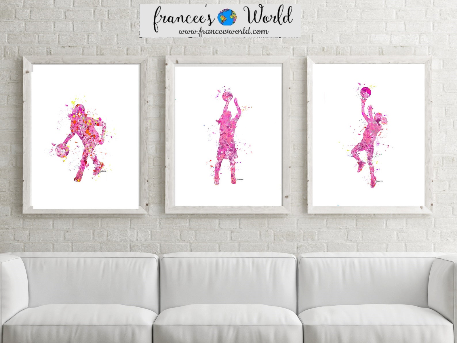 Basketball Print Girls Basketball Gift Girls Basketball - Etsy