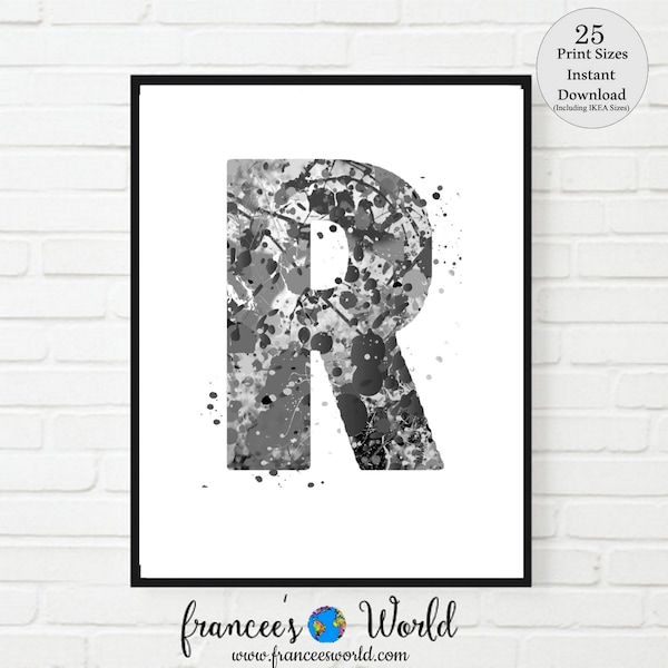 Letter R - Etsy