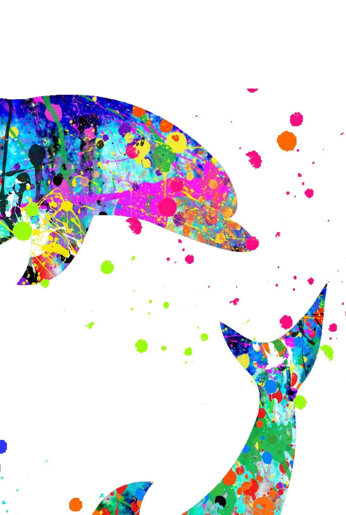Dolphin Print Dolphins PRINTABLE Dolphin Love Dolphin Art - Etsy