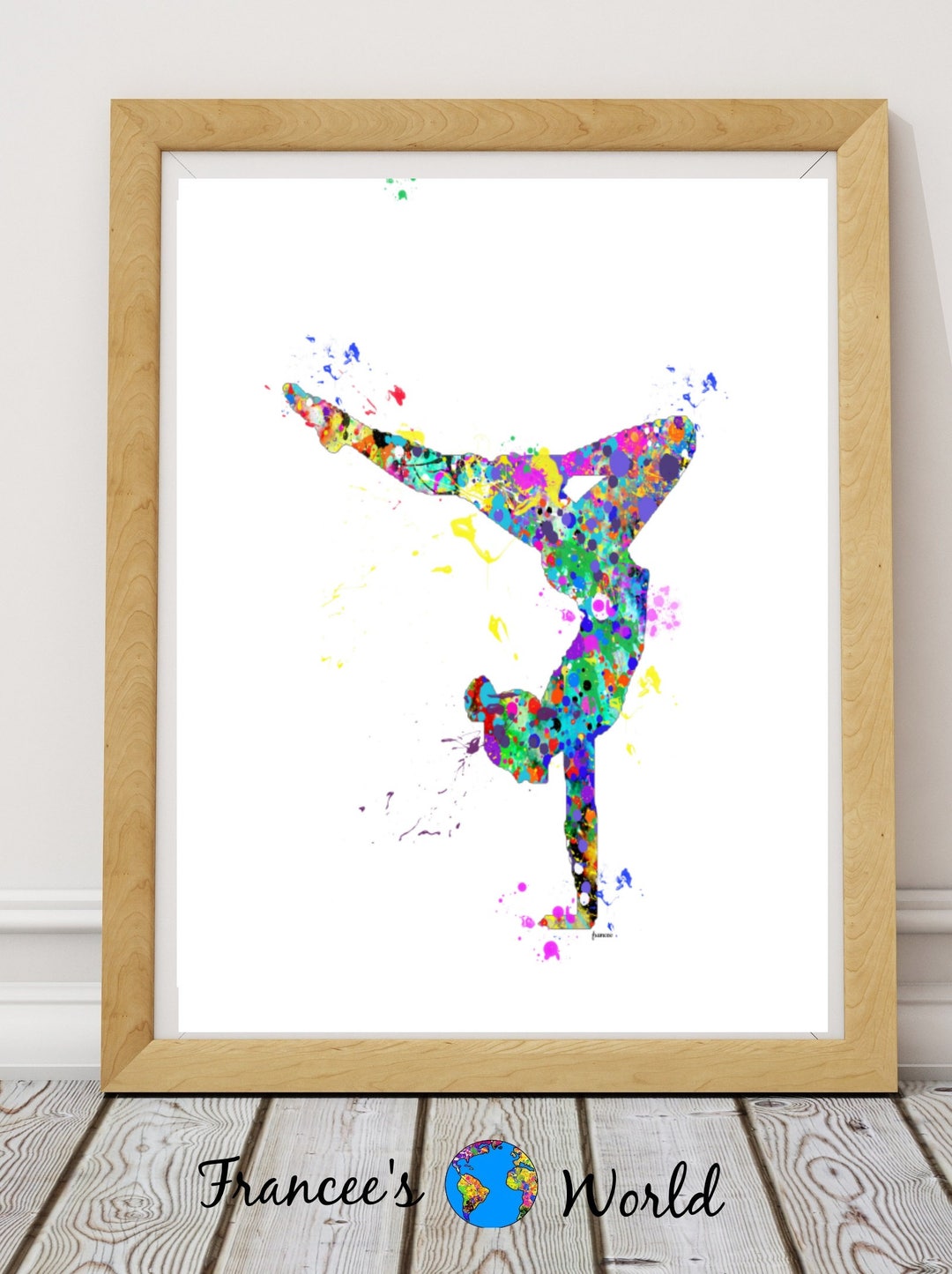 Gymnastics Gift, Gymnastic Picture-art Poster,instant DOWNLOAD ...